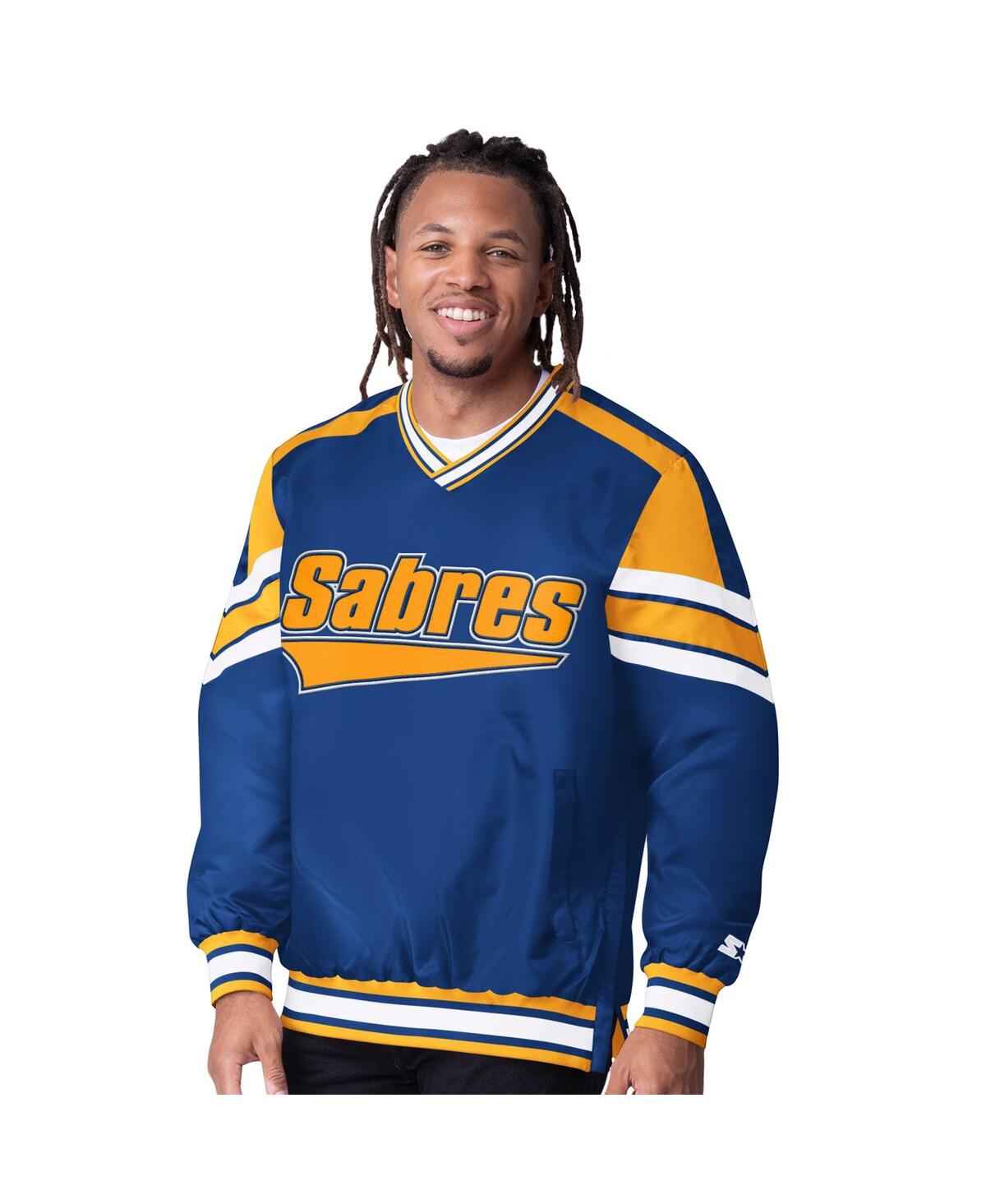 Click here for Starter Mens Royal Buffalo Sabres Reliever V-Neck... prices