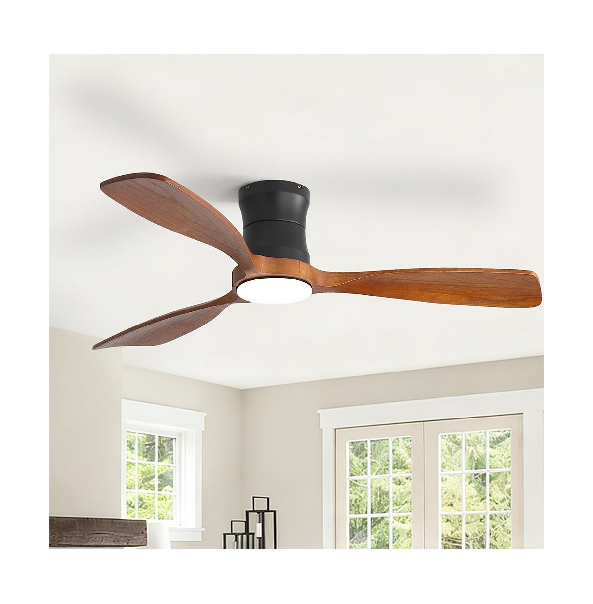 Click here for Sofucor 48-inch Modern 3-Blade Ceiling Fan with Li... prices