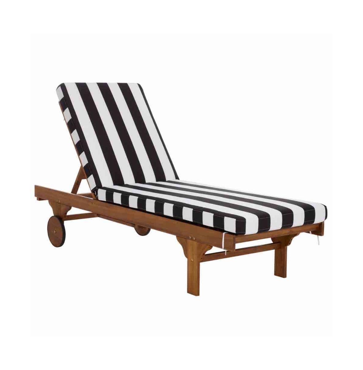 Click here for Augusta Home Newport Chaise Lounge - Natural/black prices