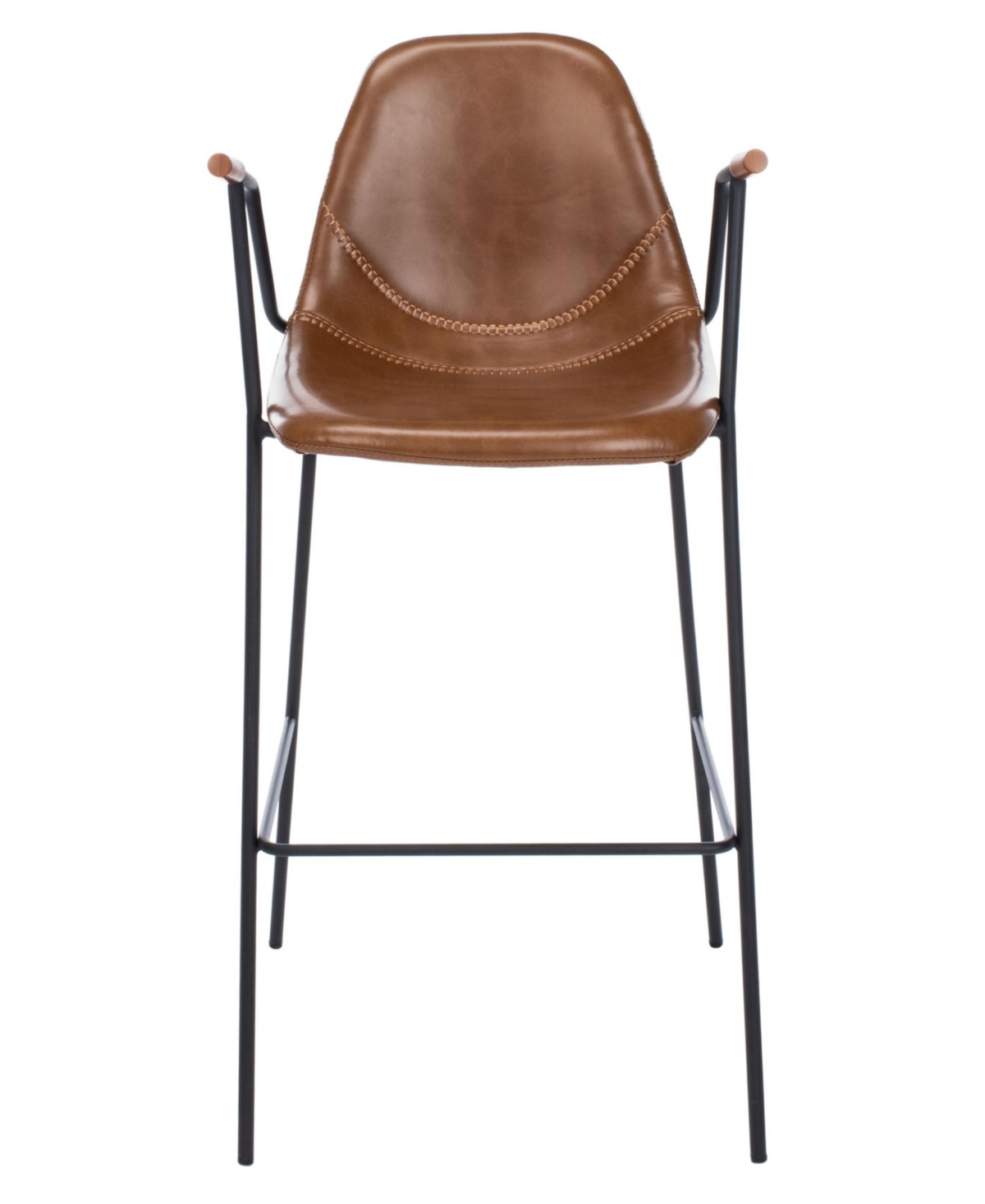 Click here for Safavieh Tanner Mid Century Barstool - Cognac / bl... prices