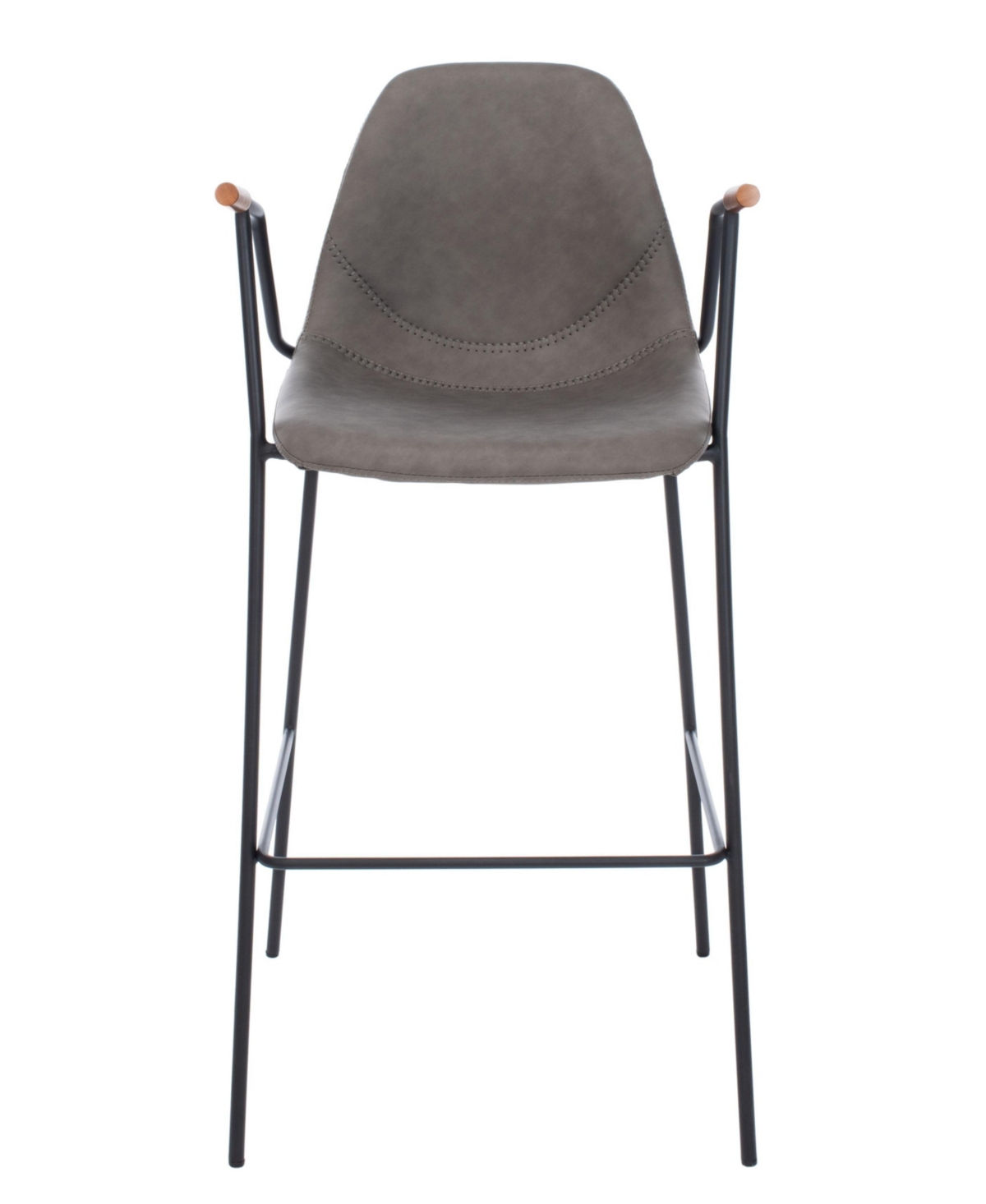 Click here for Safavieh Tanner Mid Century Barstool - Ash / black prices
