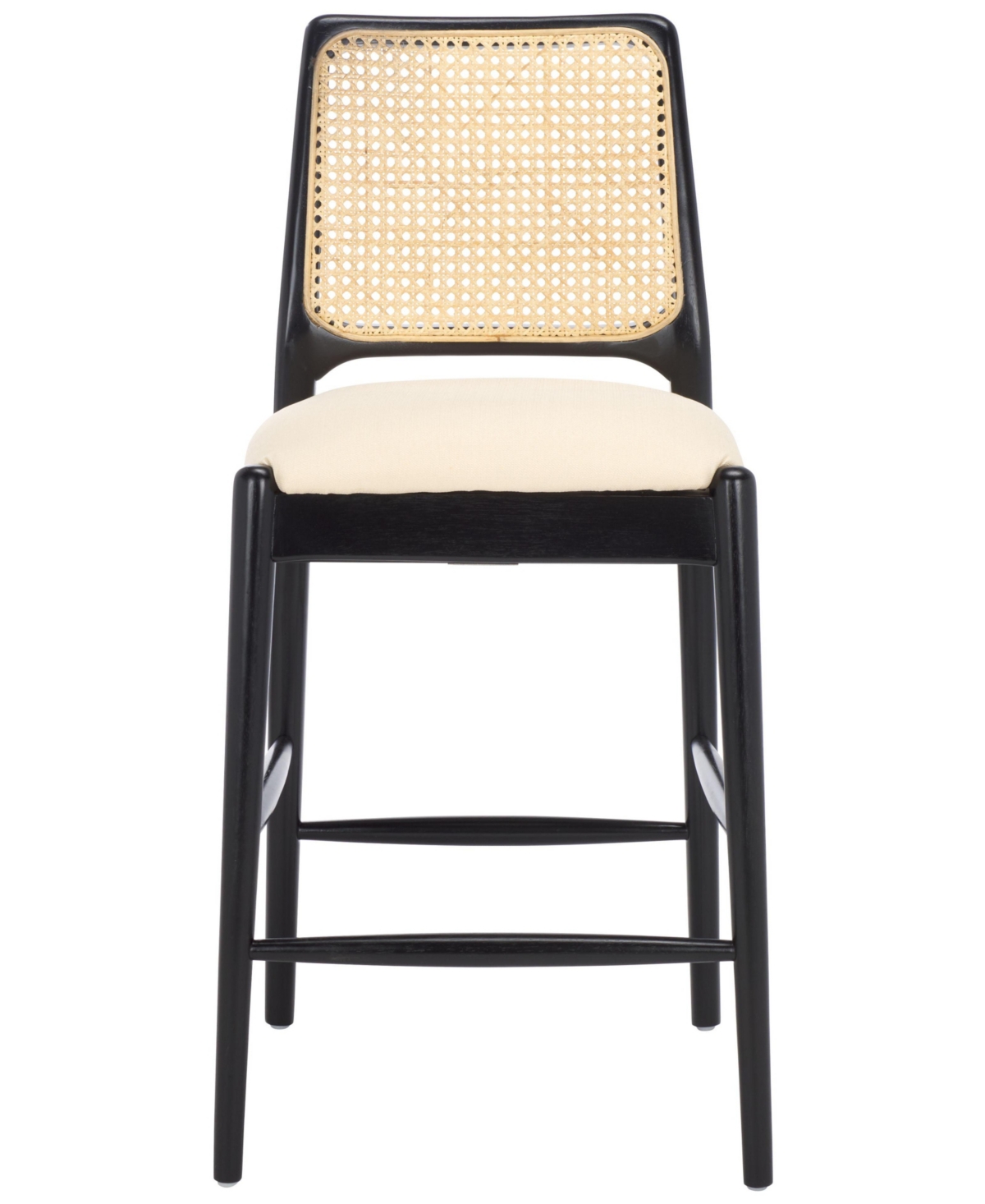 Click here for Safavieh Reinhardt Rattan Counter Stool - White /... prices