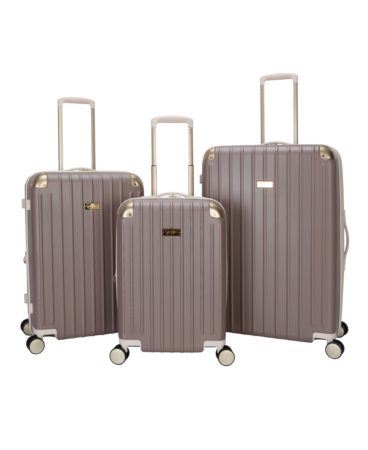 Click here for Jessica Simpson Sag Harbor 3-Pc. Hardside Spinner... prices