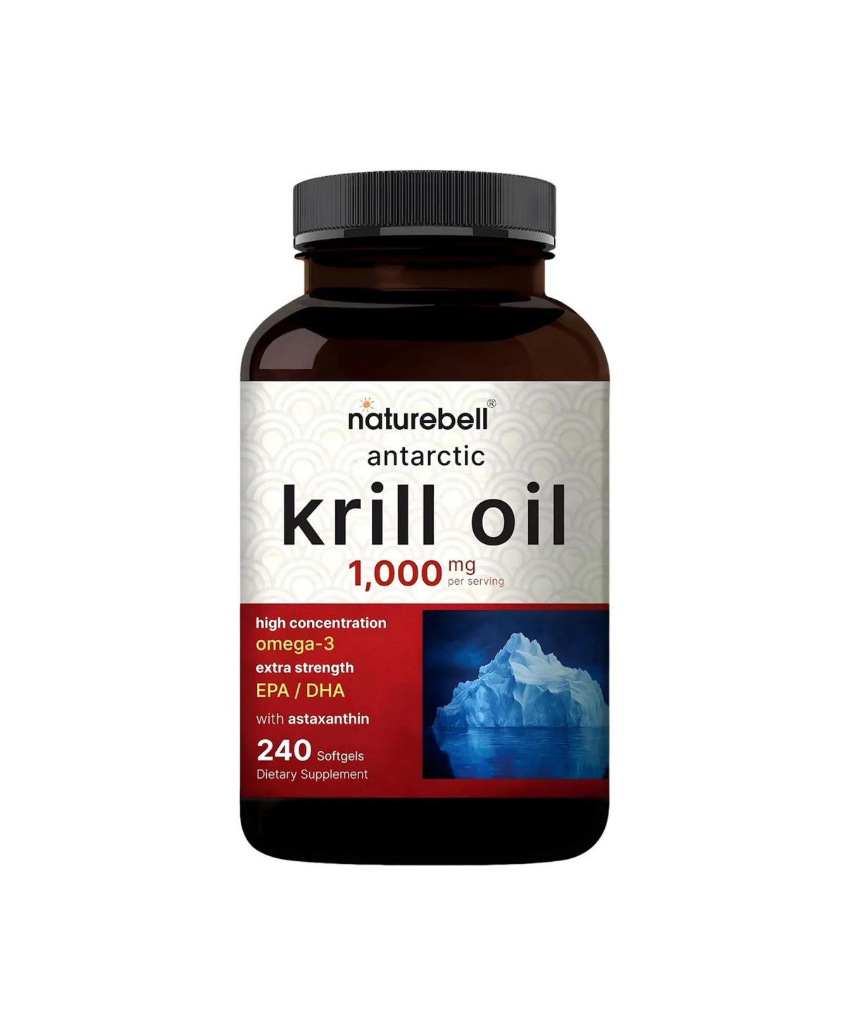 Click here for NatureBell Krill Oil 1000mg 240 Softgels Omega-3 E... prices