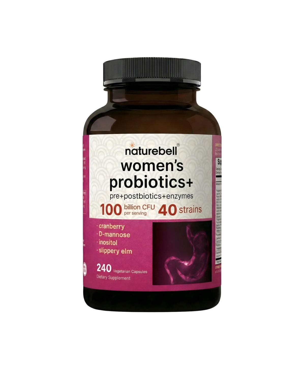 Click here for NatureBell Womens Probiotics+ 240 Veg Capsules Pre... prices