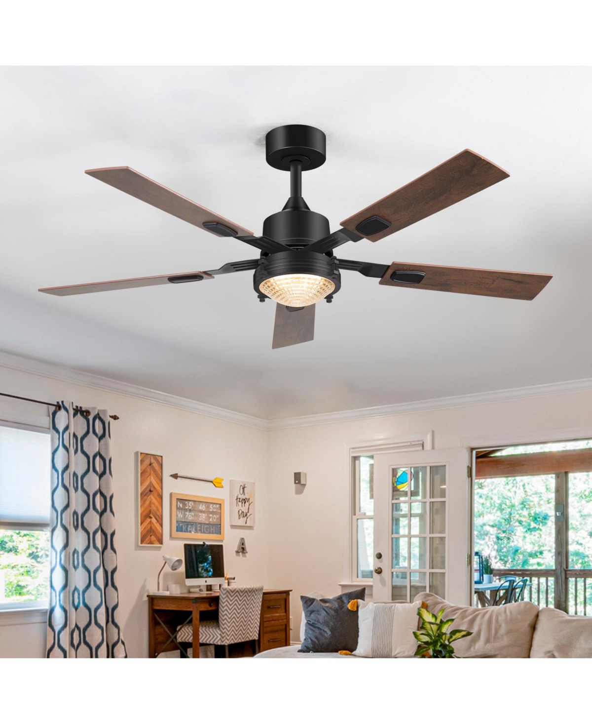 Click here for Airsurfer 52 inch Ceiling Fan with Color-Changing... prices