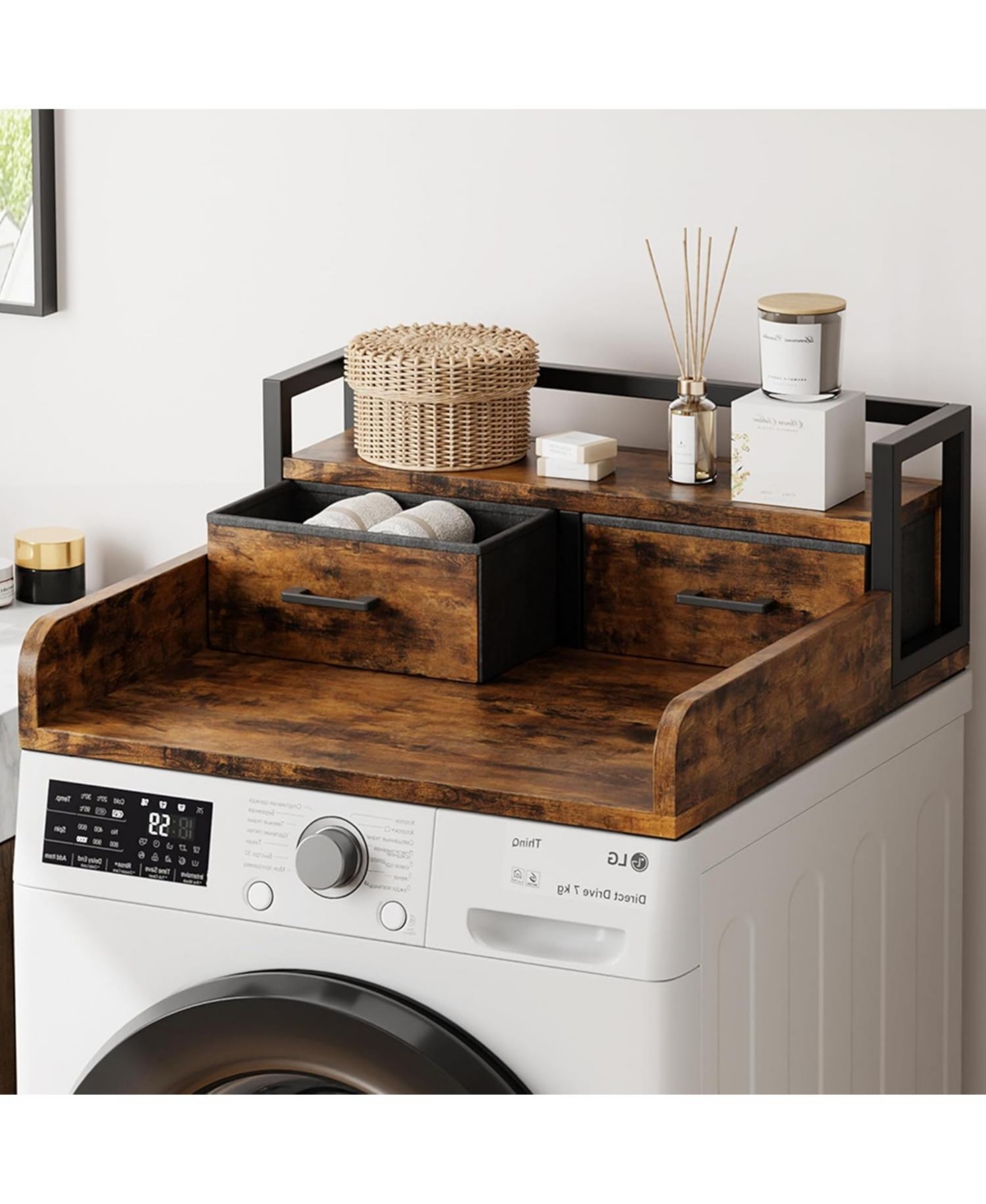 Click here for gaomon 2-Tier Washer Dryer Countertop  Shelf and 2... prices