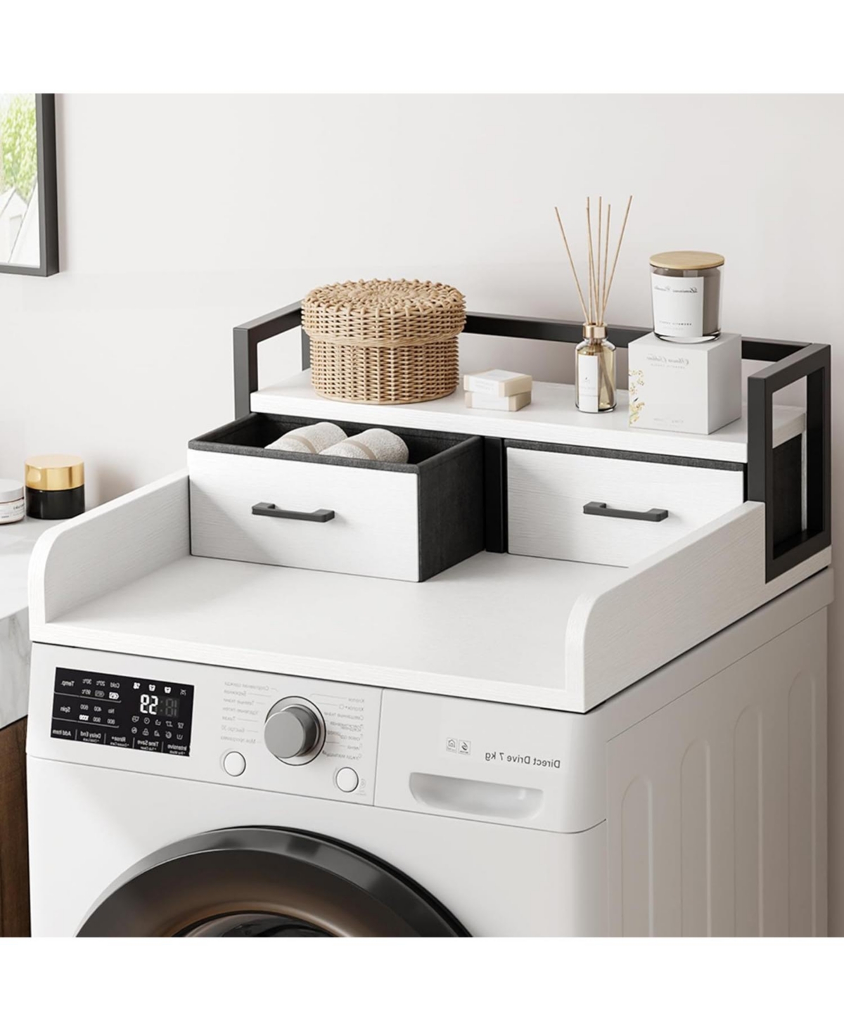 Click here for gaomon 2-Tier Washer Dryer Countertop  Shelf and 2... prices
