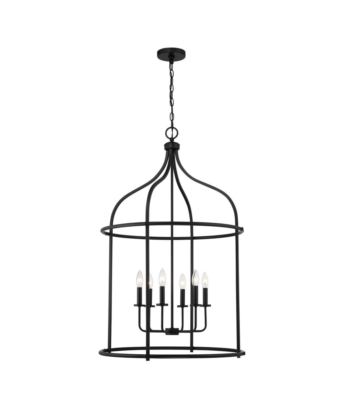 Click here for Savoy House Brookstone 6-Light Pendant - Matte bla... prices