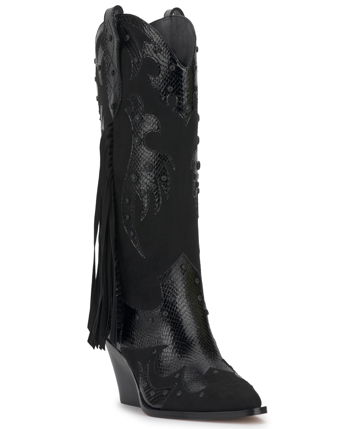 Click here for Jessica Simpson Womens Piarin Tall Fringe Western... prices