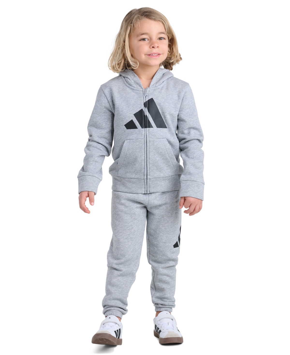 Click here for adidas Boys 2T-7 Full-Zip Jacket and Jogger  2-Pie... prices
