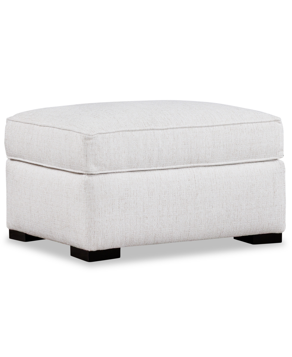 Click here for Jonathan Louis Radley 32 Fabric Ottoman - Natural prices