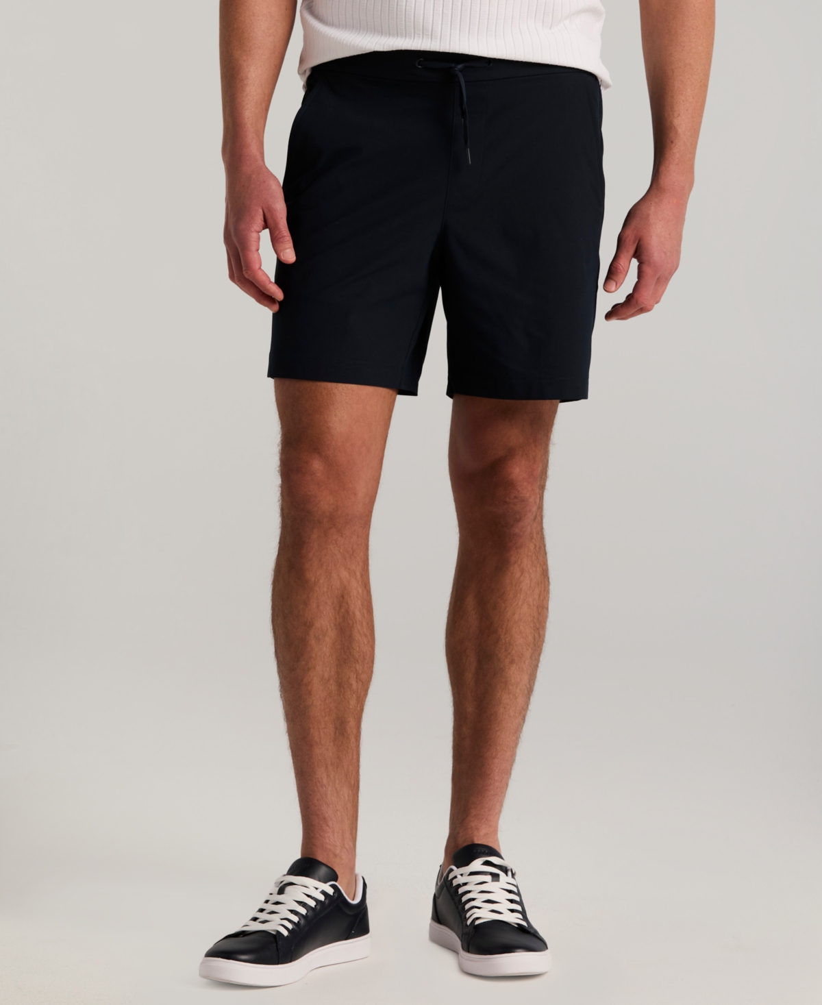 Click here for Perry Ellis Mens Tricot Drawstring Shorts - Dark S... prices
