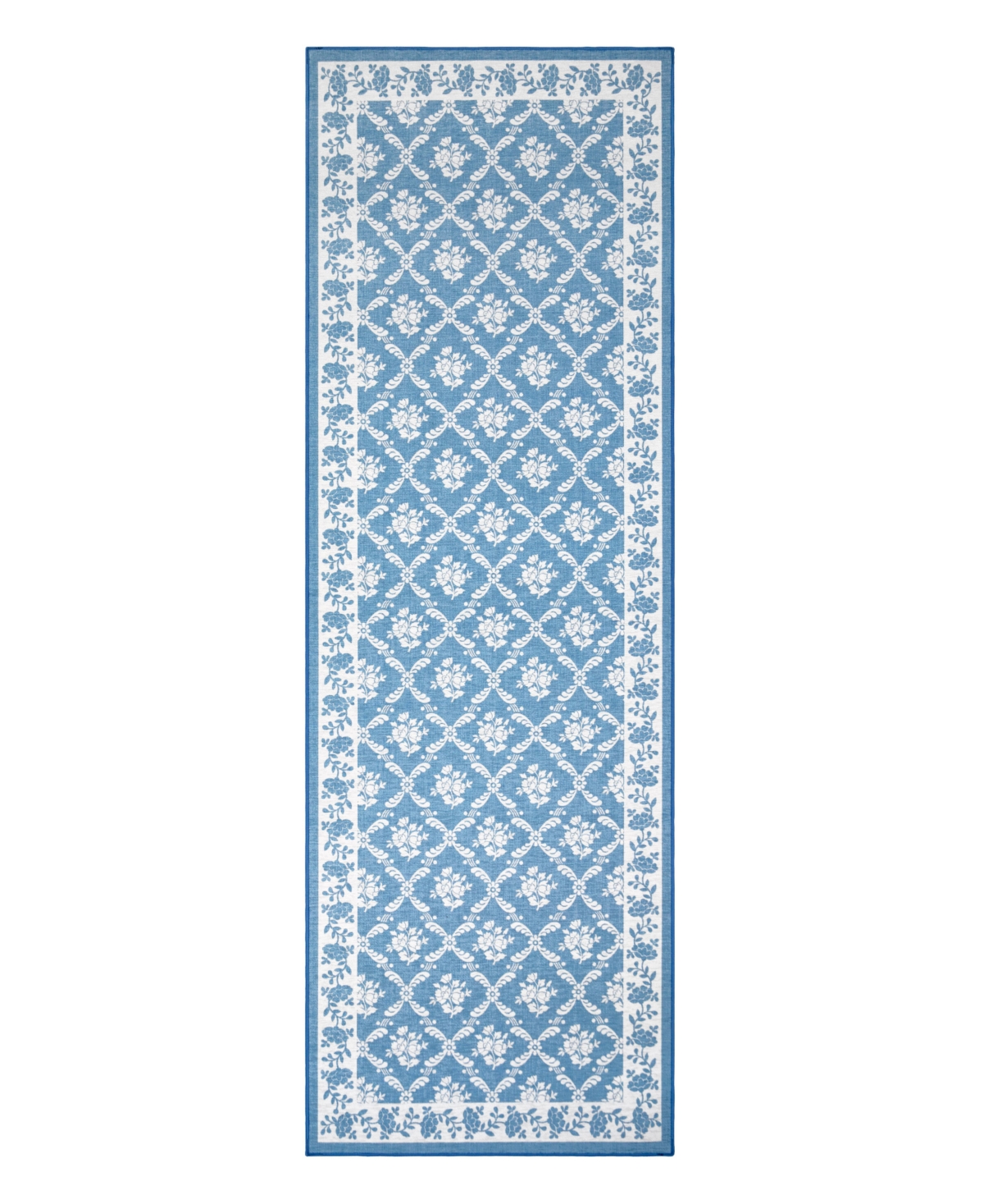 Click here for Laura Ashley Printed Chenille Merley Runner Rug  2... prices