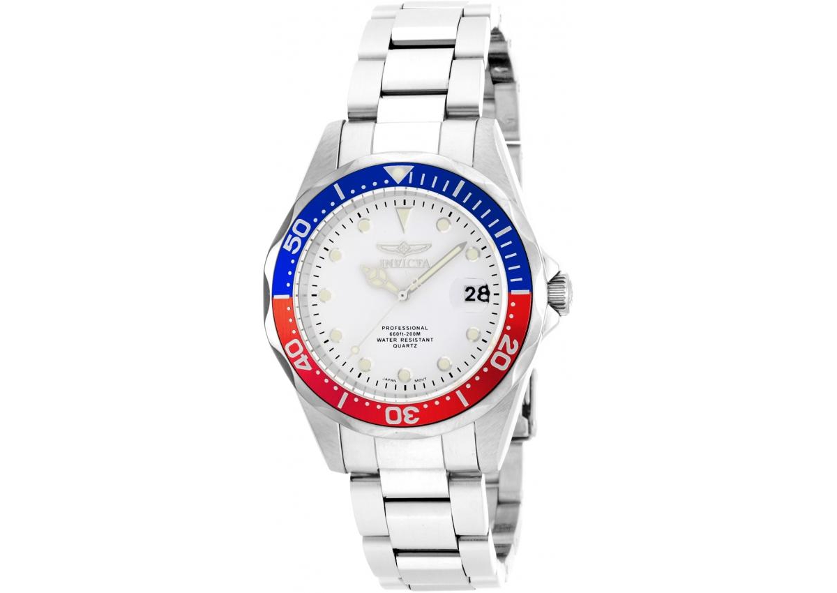 Click here for Invicta Mens 17047 Pro Diver Quartz 3 Hand White D... prices