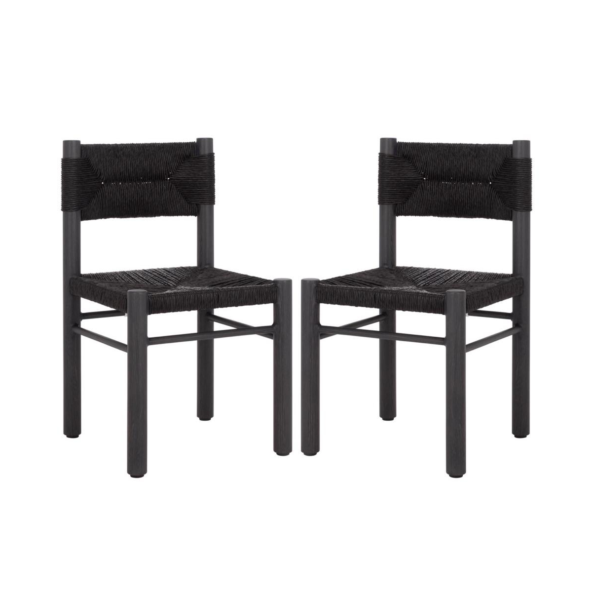 Click here for Romona Outdoor Dining Chair (Set of 2) - Black prices