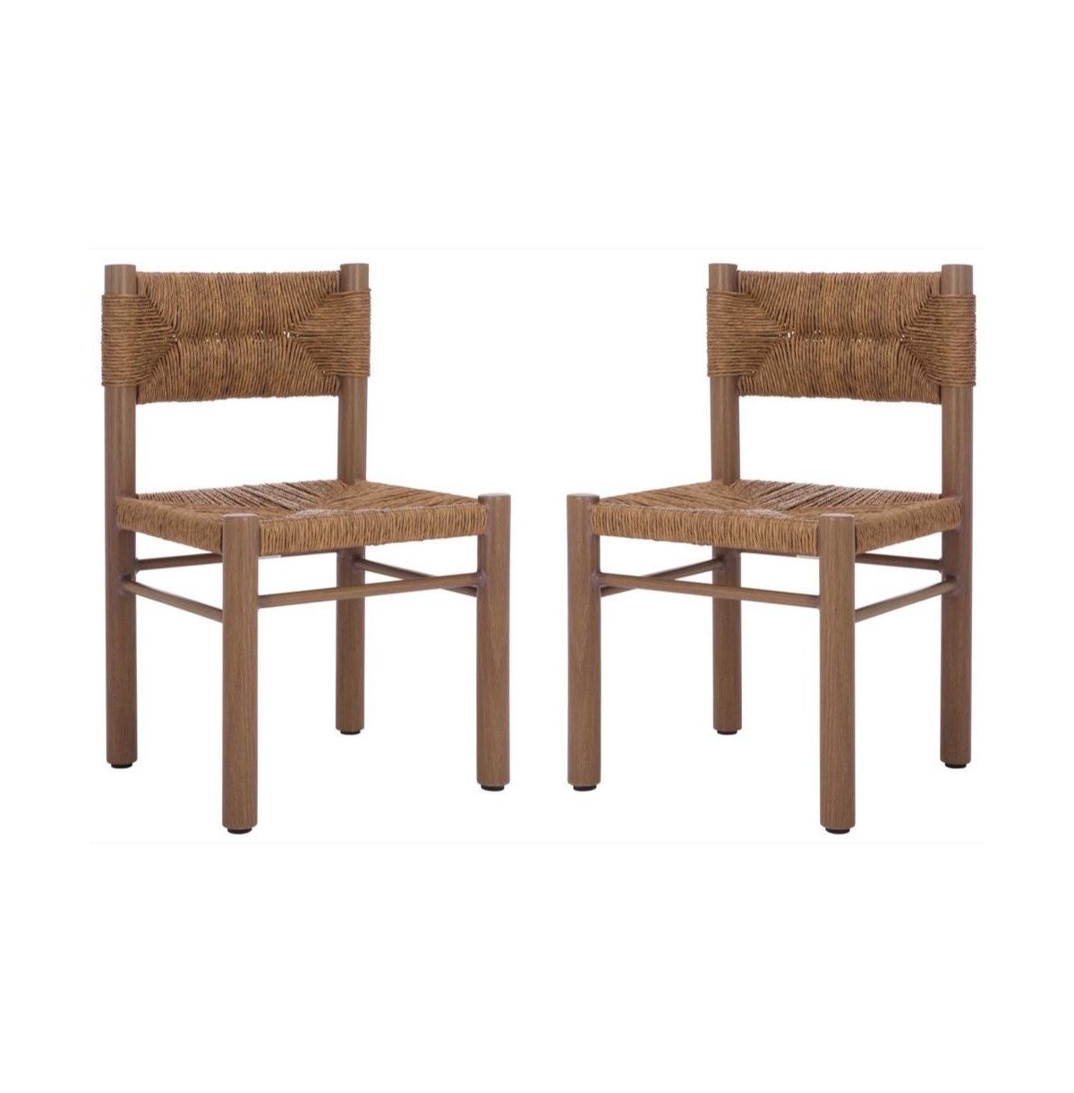Click here for Romona Outdoor Dining Chair (Set of 2) - Brown prices
