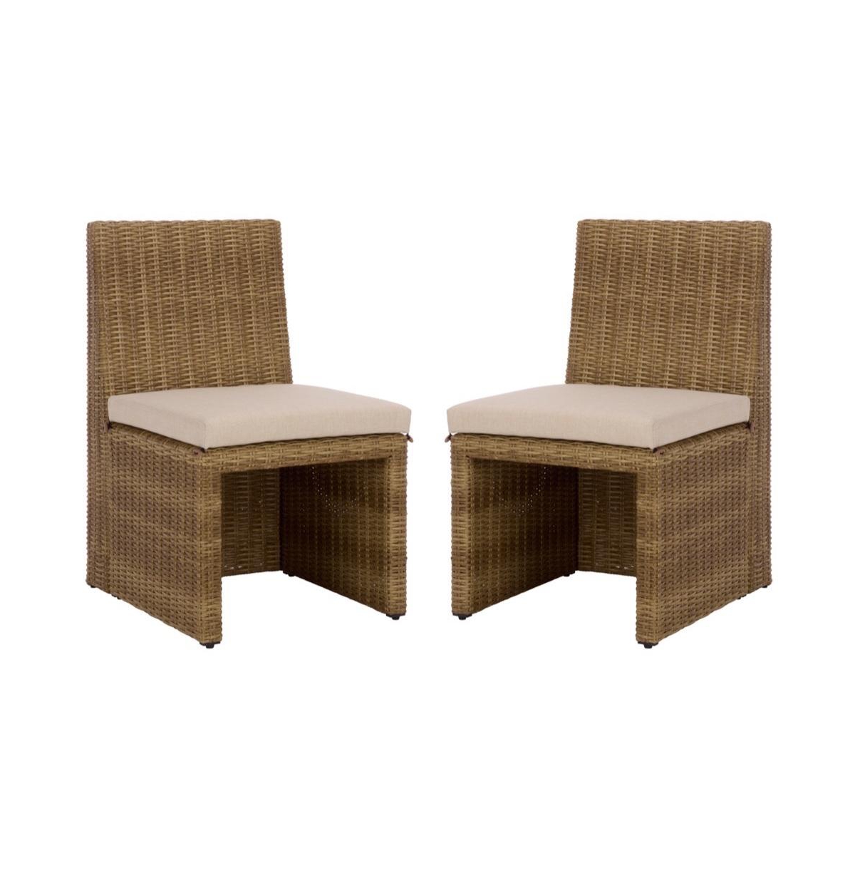 Click here for Emma Outdoor Dining Chair (Set of 2) - Natural/tau... prices