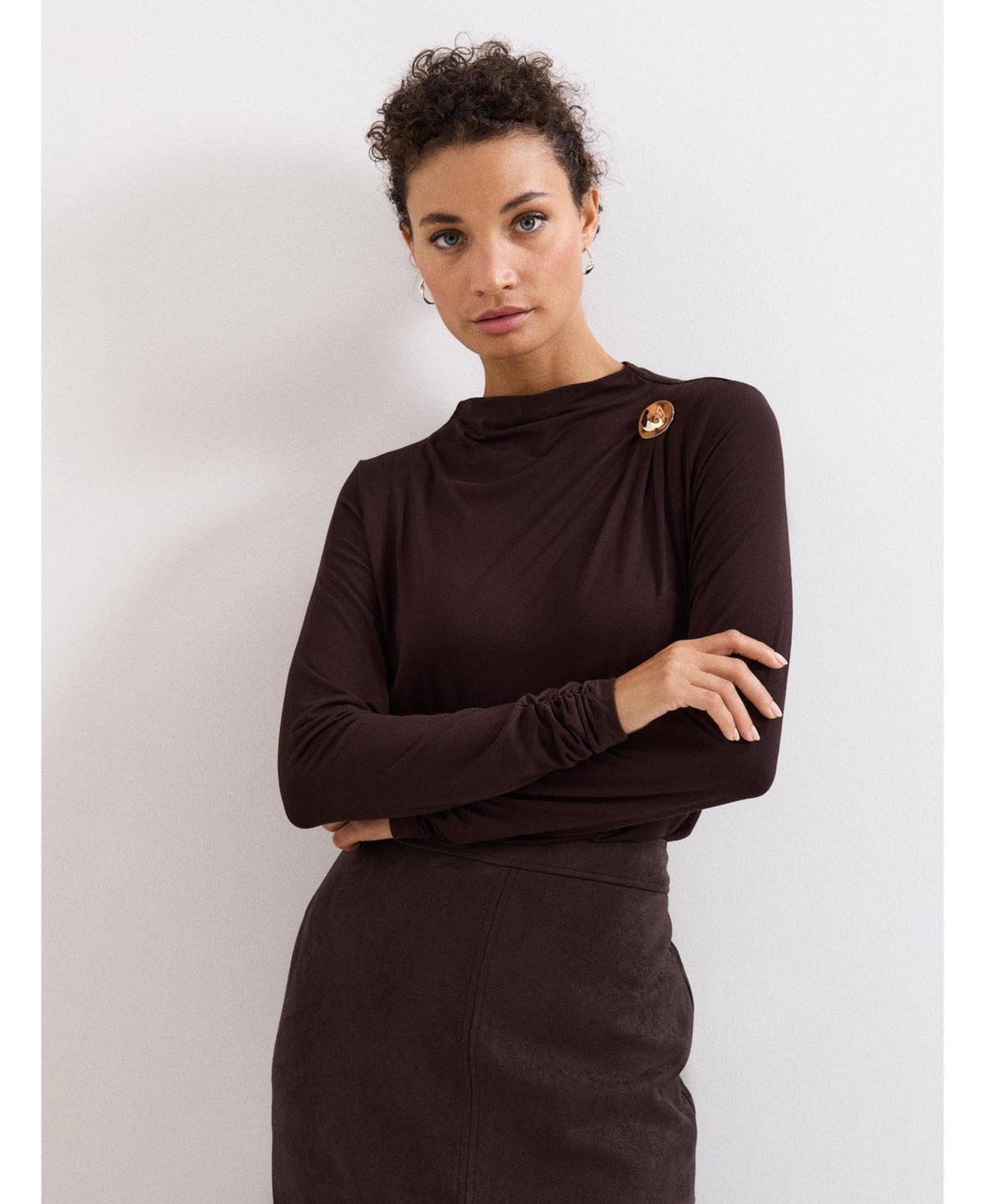 Click here for Phase Eight Womens Etta Hardware Detail Longsleeve... prices
