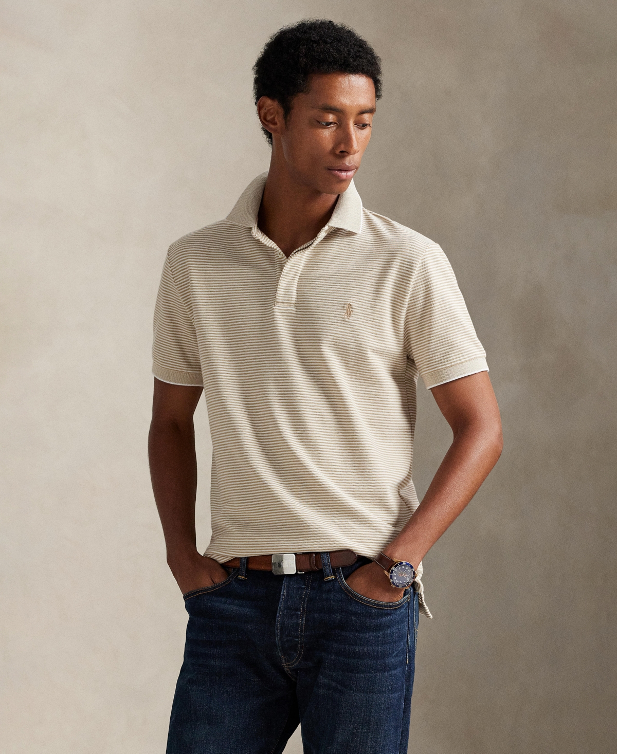 Click here for Polo Ralph Lauren Mens Classic-Fit Stretch Oxford... prices