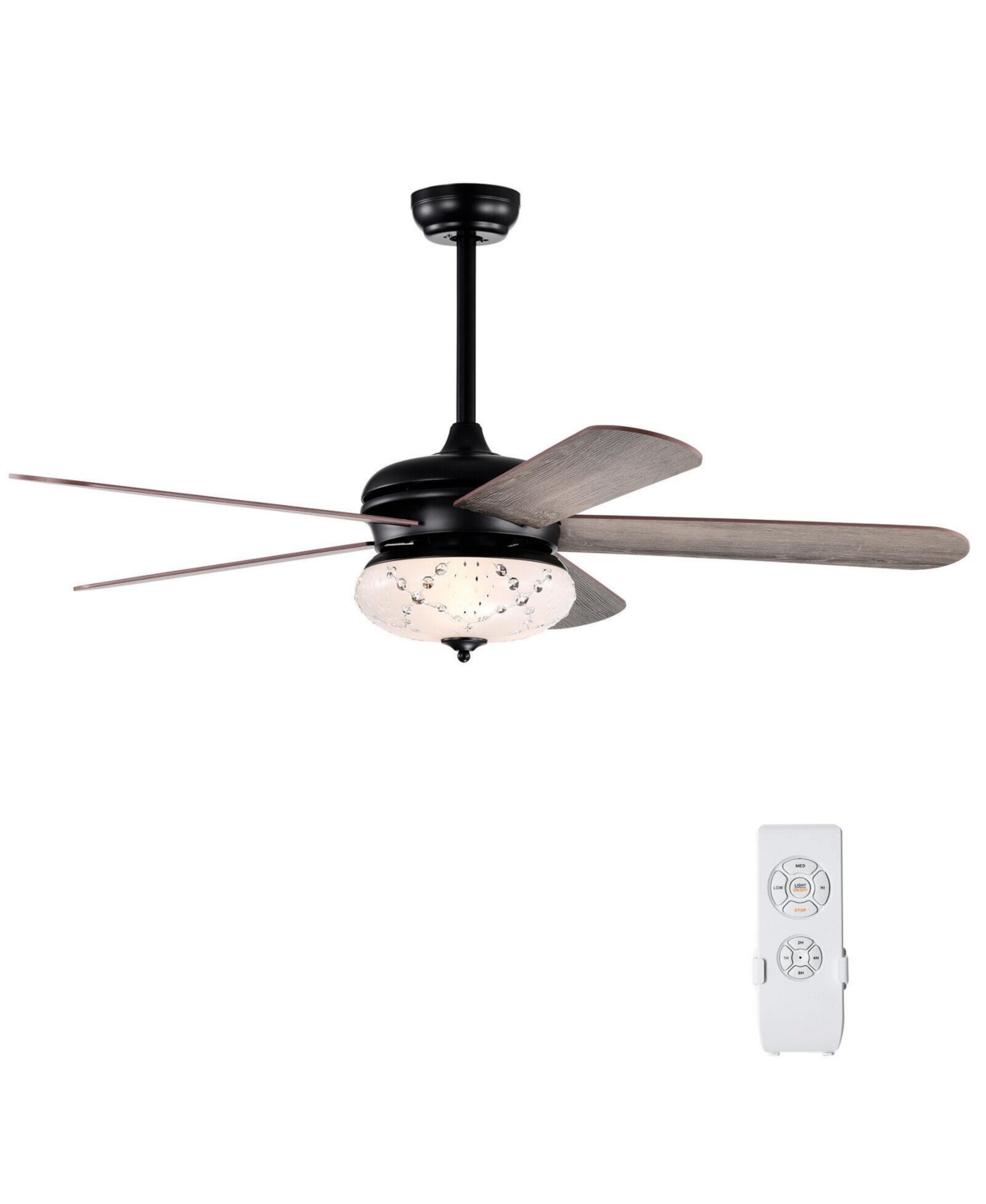 Click here for Gouun 52 Inches Ceiling Fan with Remote Control -... prices