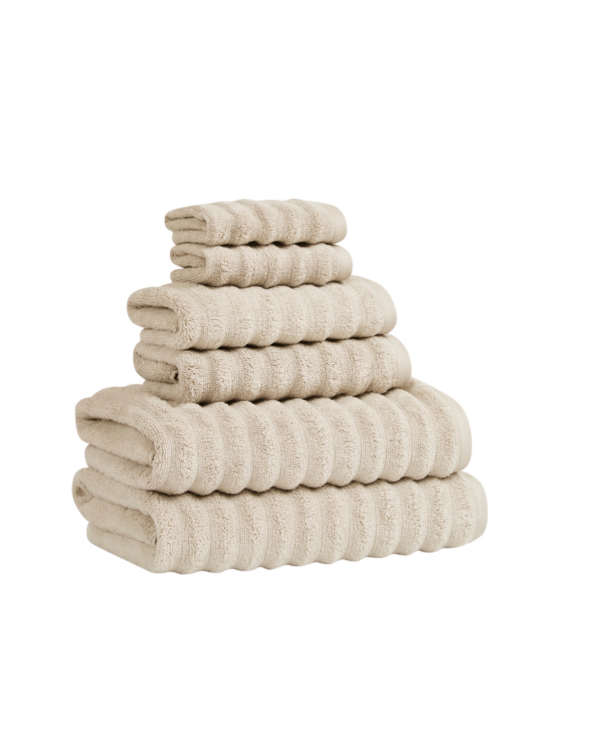 Click here for Borghese Roma Ribbed Zero Twist Cotton 6-Pc. Towel... prices