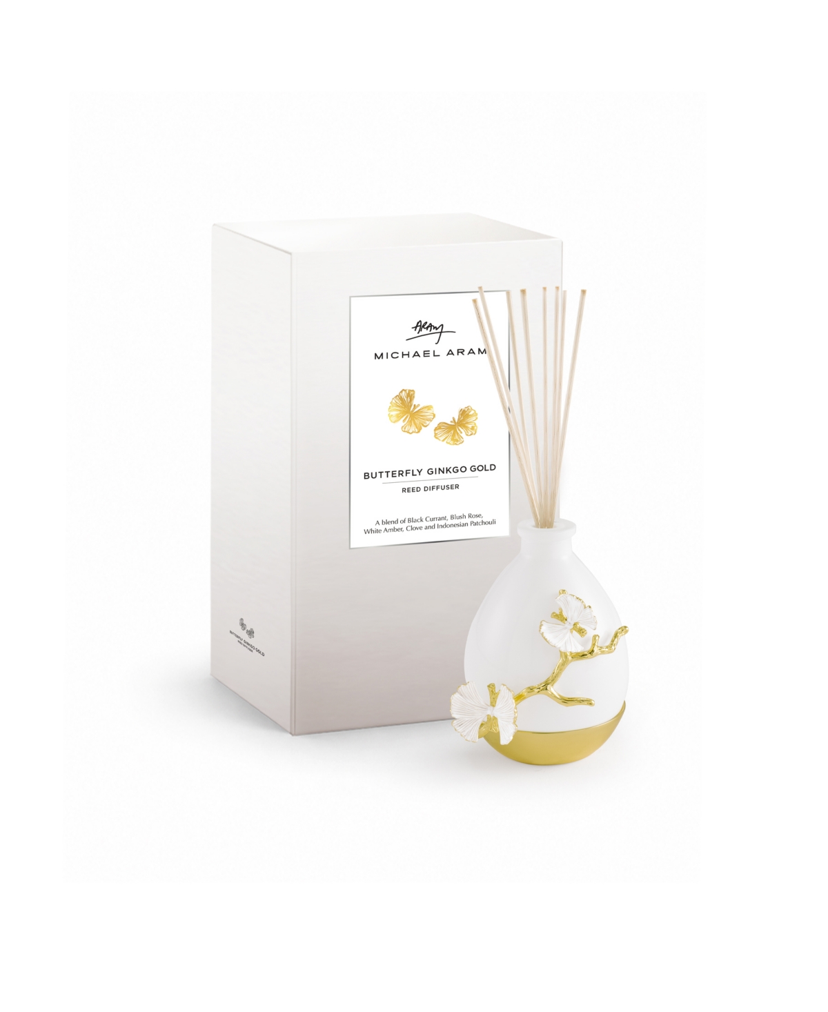 Click here for Michael Aram Butterfly Ginkgo Diffuser - White  Go... prices
