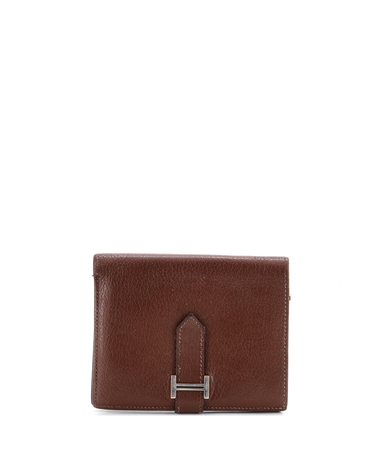 Click here for Pre-Owned Hermes Compact Bearn Wallet Tadelakt - B... prices