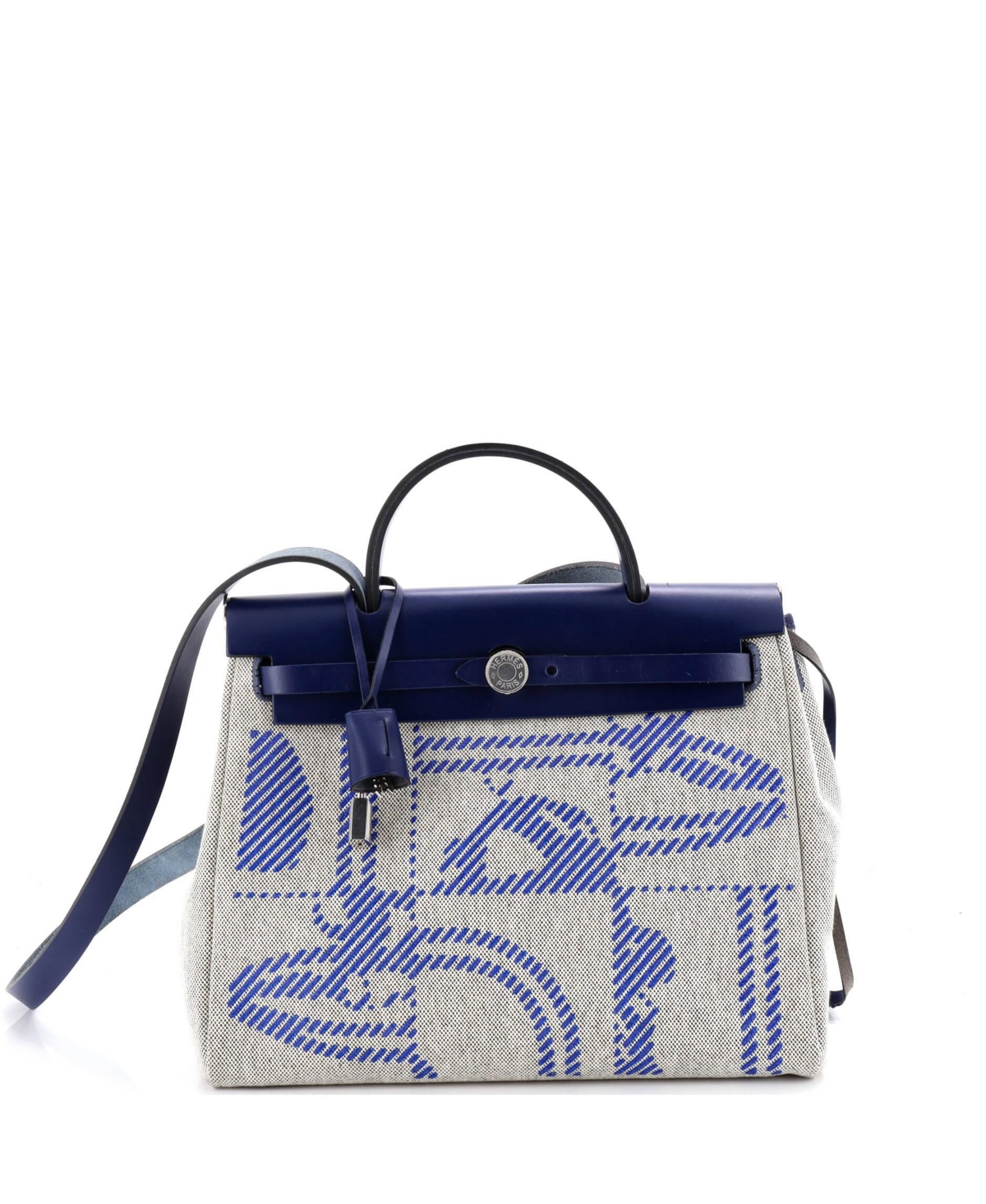 Click here for Pre-Owned HERMES 31 Herbag Zip Relief Brides de Ga... prices