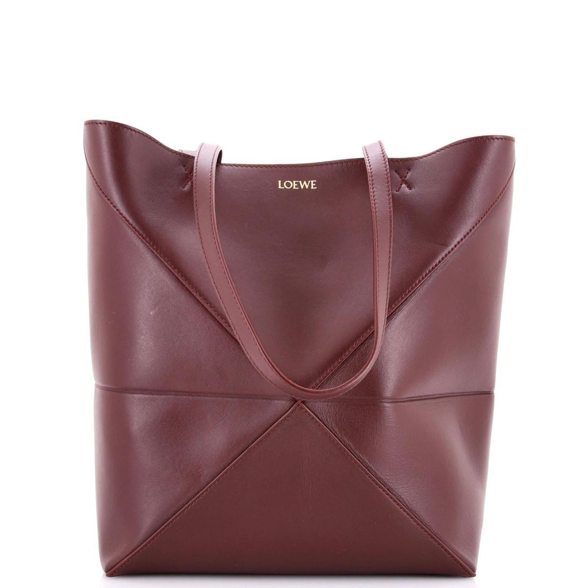 Click here for Pre-Owned Loewe Medium Puzzle Fold Tote Leather prices