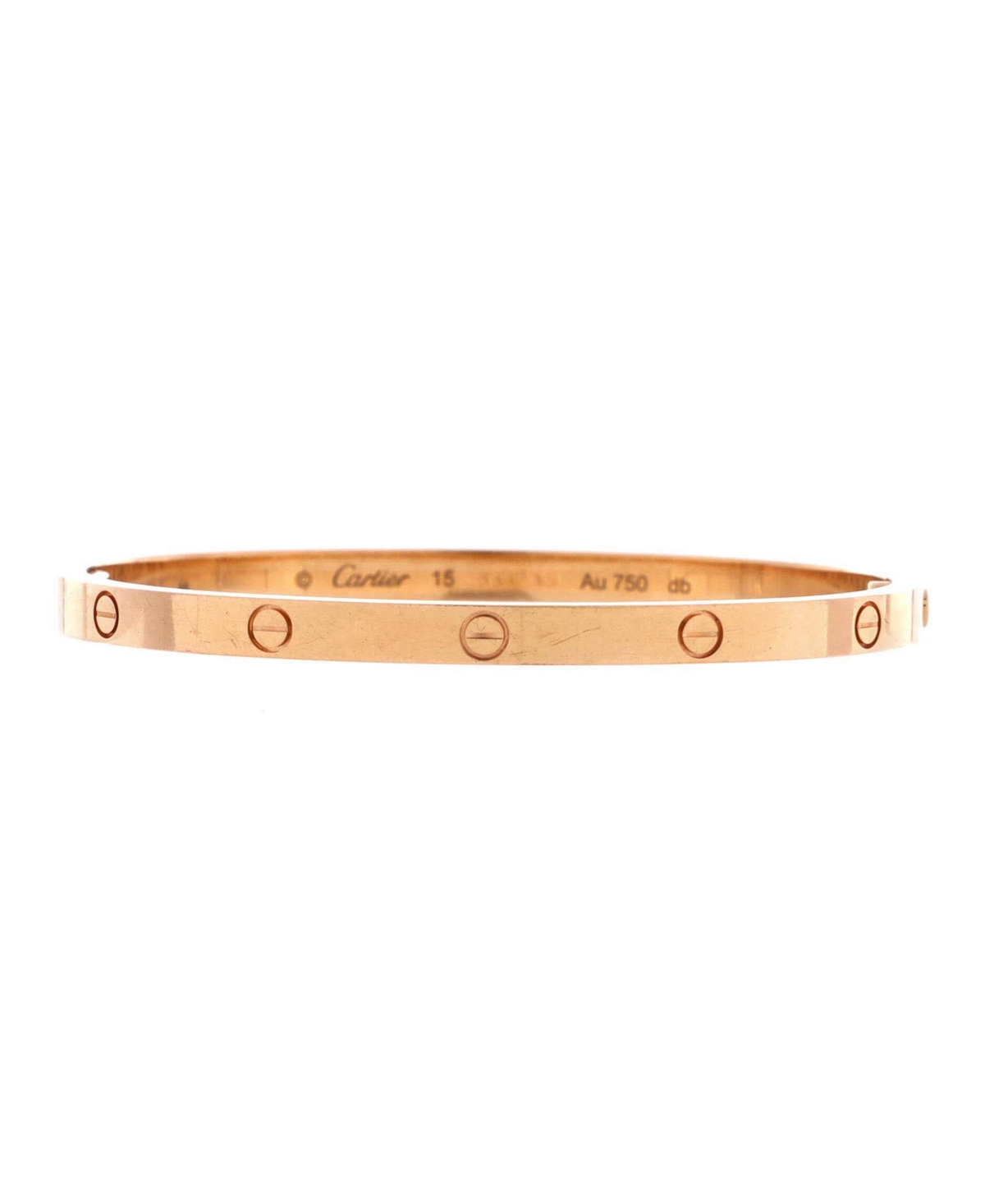 Click here for Pre-Owned Cartier Love Bracelet - 18k rose gold prices