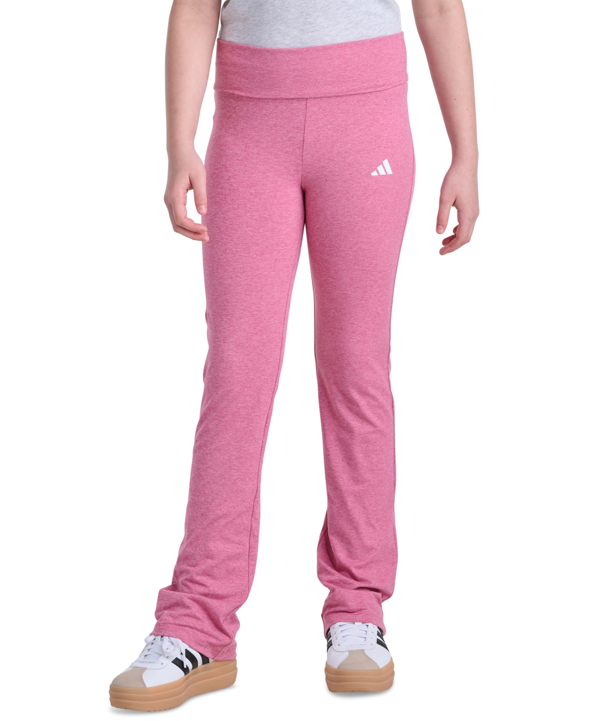 Click here for adidas Girls 7-16 Folded Waistband Kick Flare Pant... prices