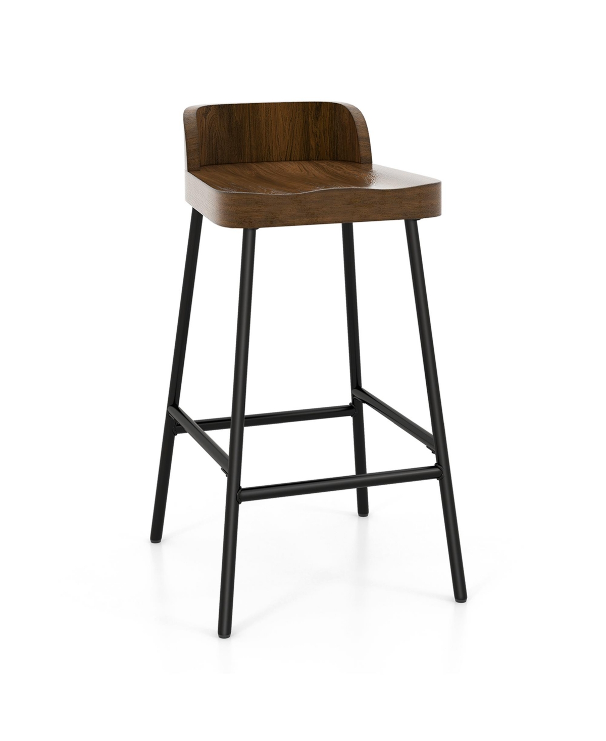 Click here for Industrial Bar Stool 24.5 Saddle Seat Kitchen Dini... prices
