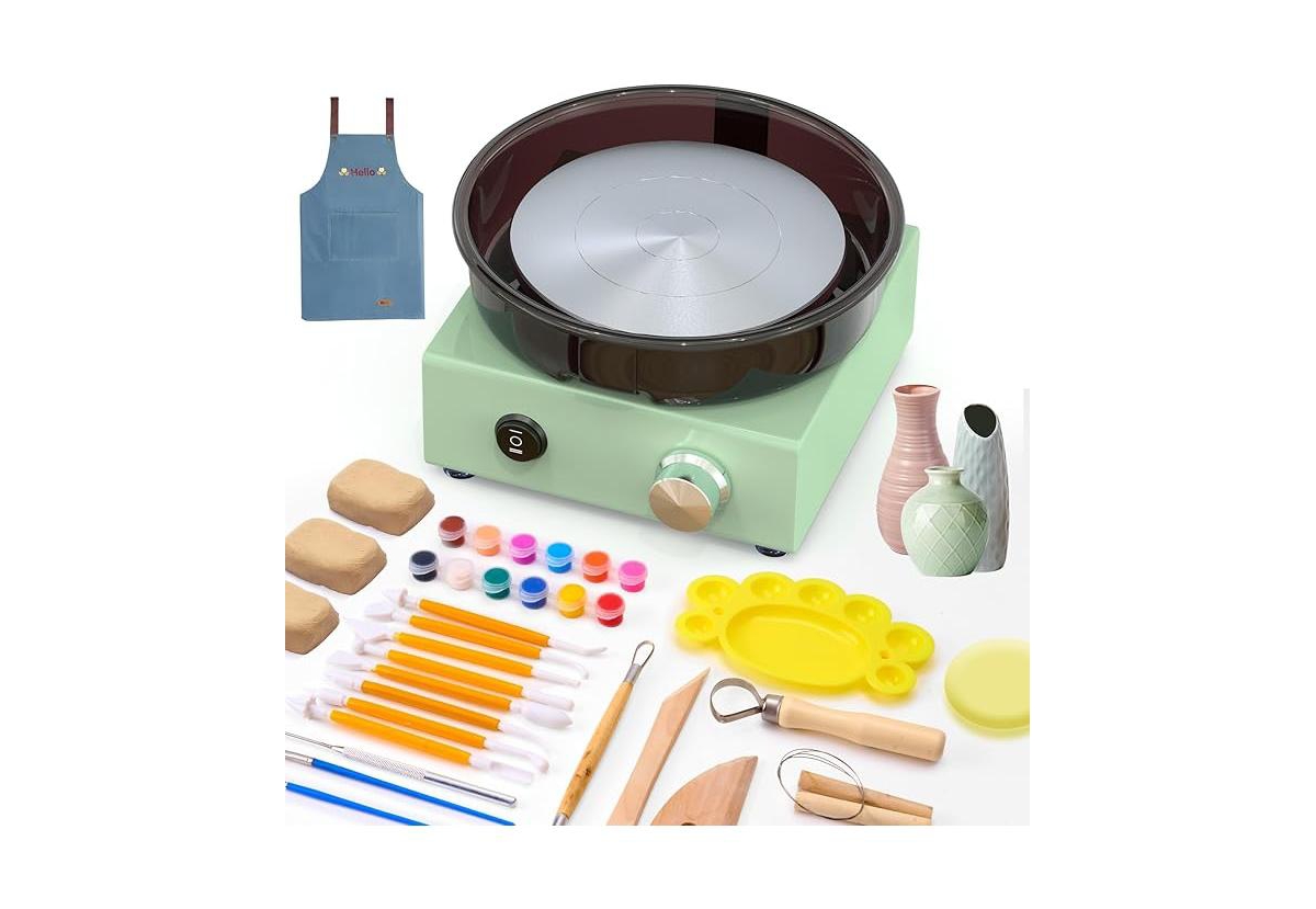 Click here for FormnestCastle Pottery Wheel for Kids - 6 Turntabl... prices