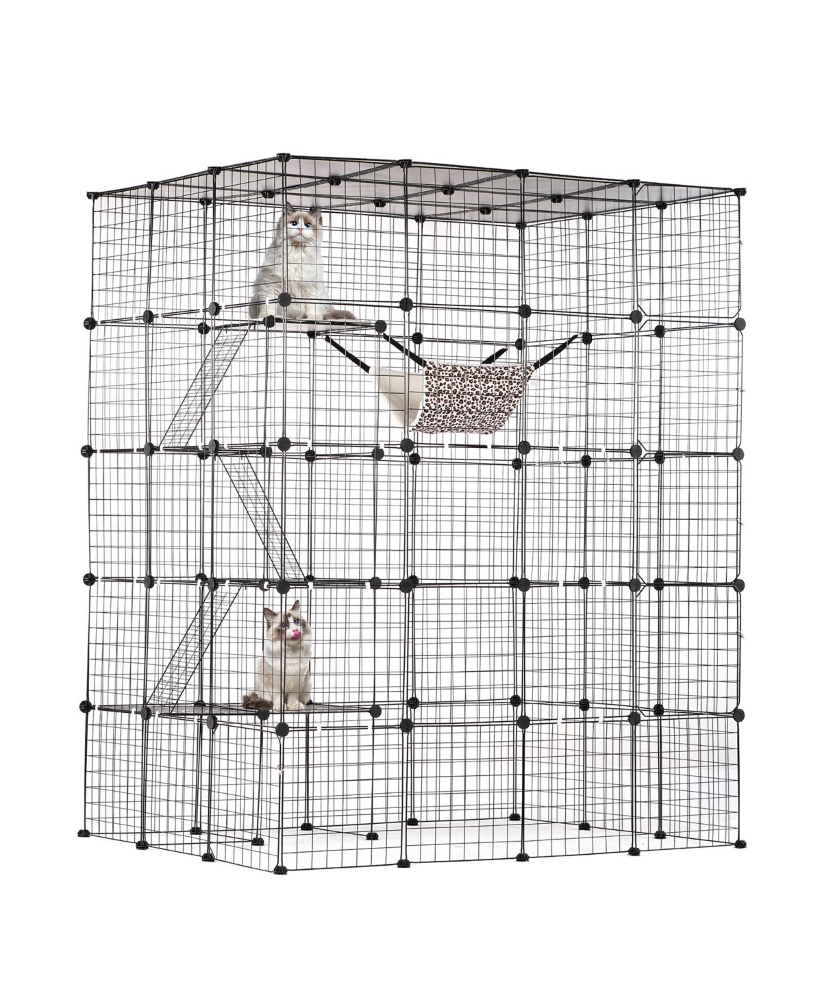 Click here for Cozito Cat Cage Large 4-Tier 54x41x69 in Metal Enc... prices