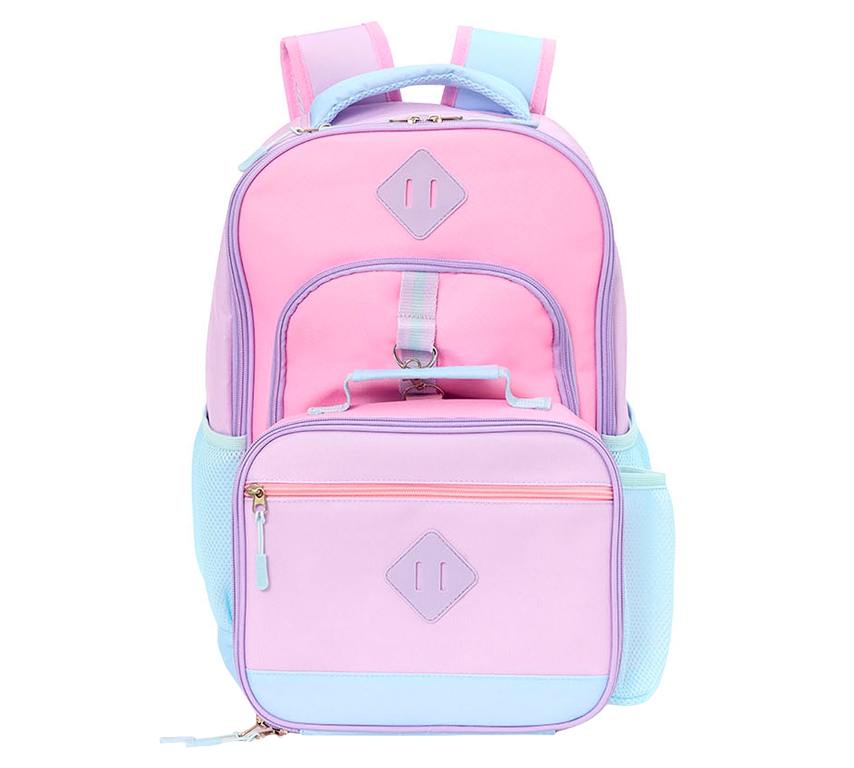 Click here for Rainbow Sugar Girls Backpack and Lunch Box  2-Piec... prices