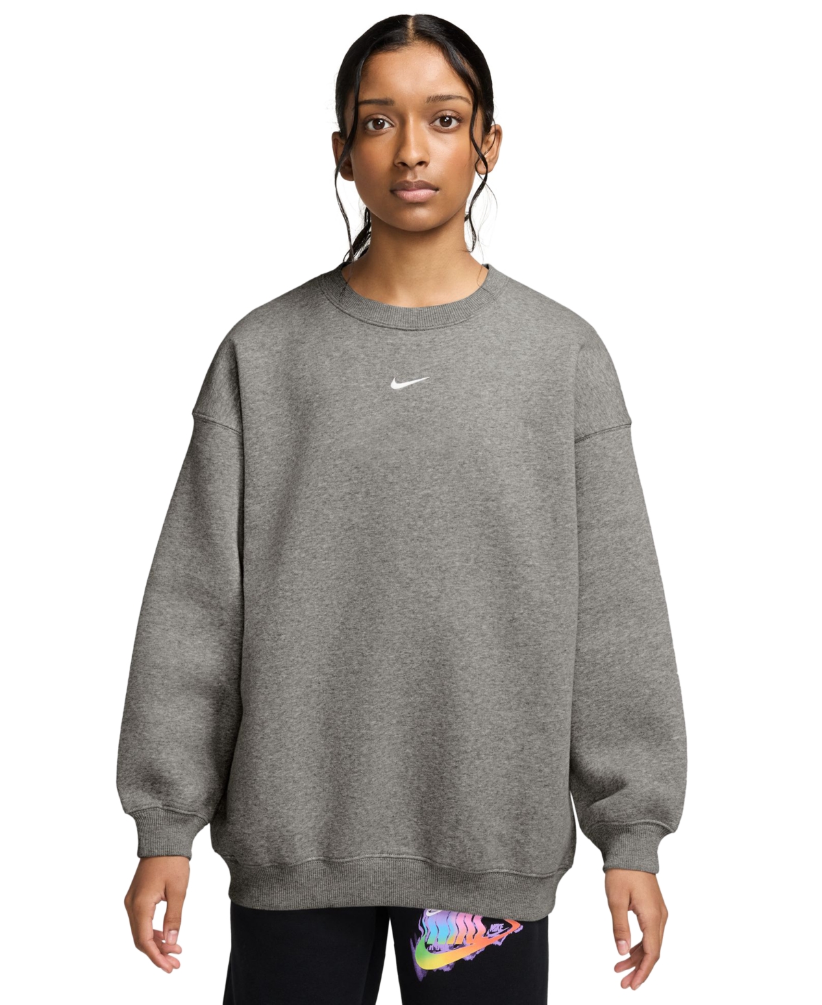 Click here for Nike Sportswear Studio Girls 7-16 Oversized Fleece... prices
