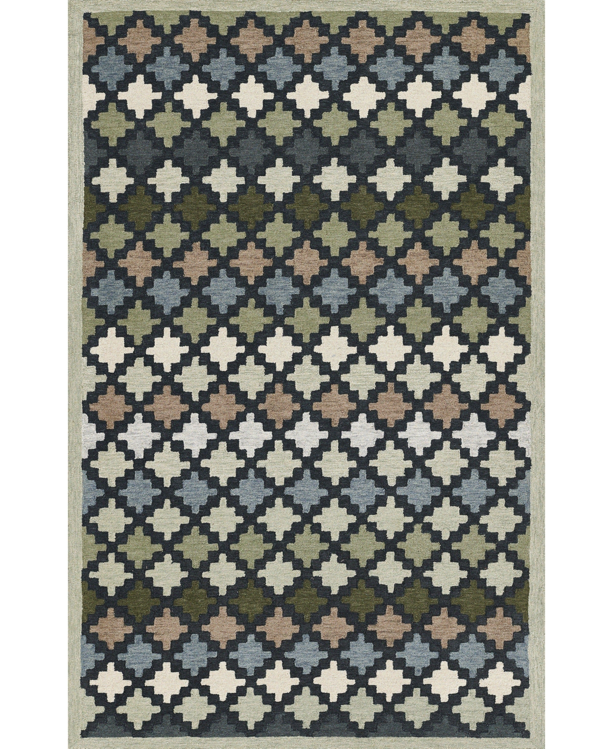 Click here for Erin Gates Abbott Abb-2 2x3 Area Rug - Blue prices