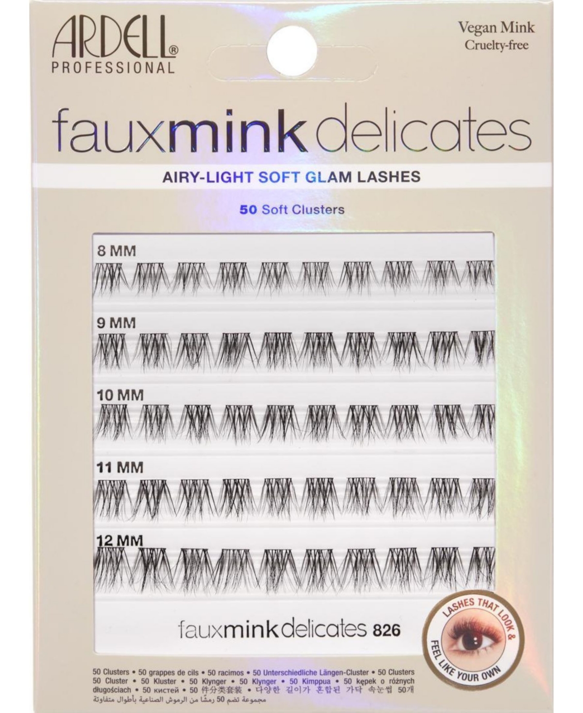 Click here for Ardell 4-Pack Fauxmink Delicates Striplash - 826 prices
