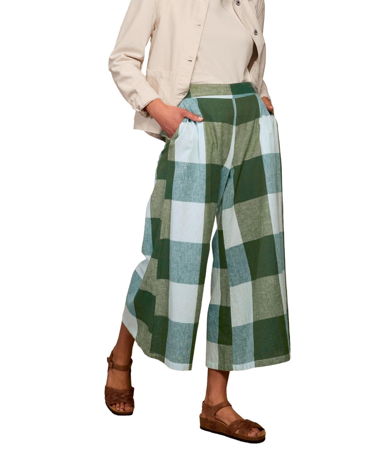 Click here for Celtic & Co. Womens Wide Leg Ankle Grazer Culottes... prices