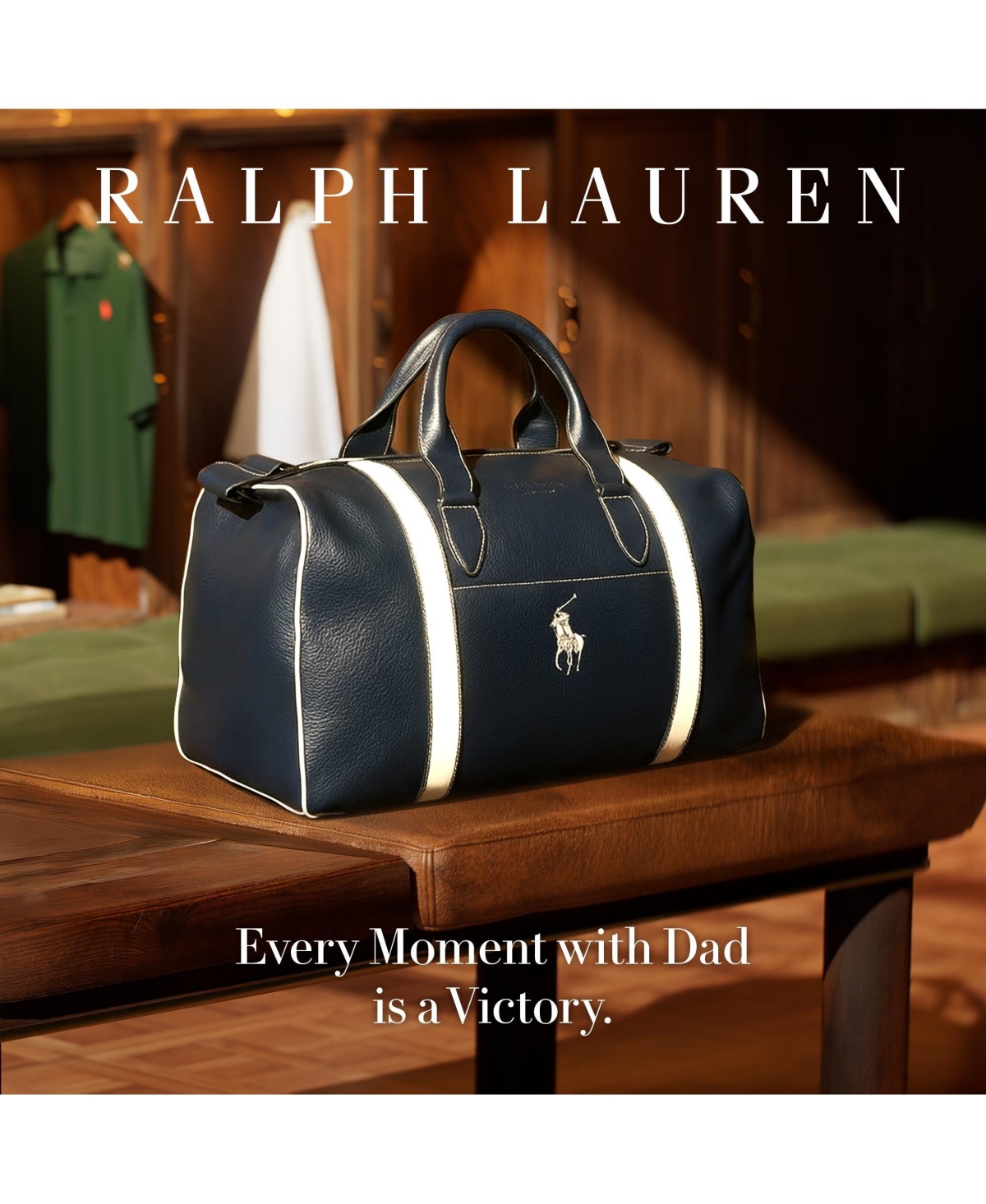Click here for Free Ralph Lauren Duffle Bag with any $115 Ralph L... prices
