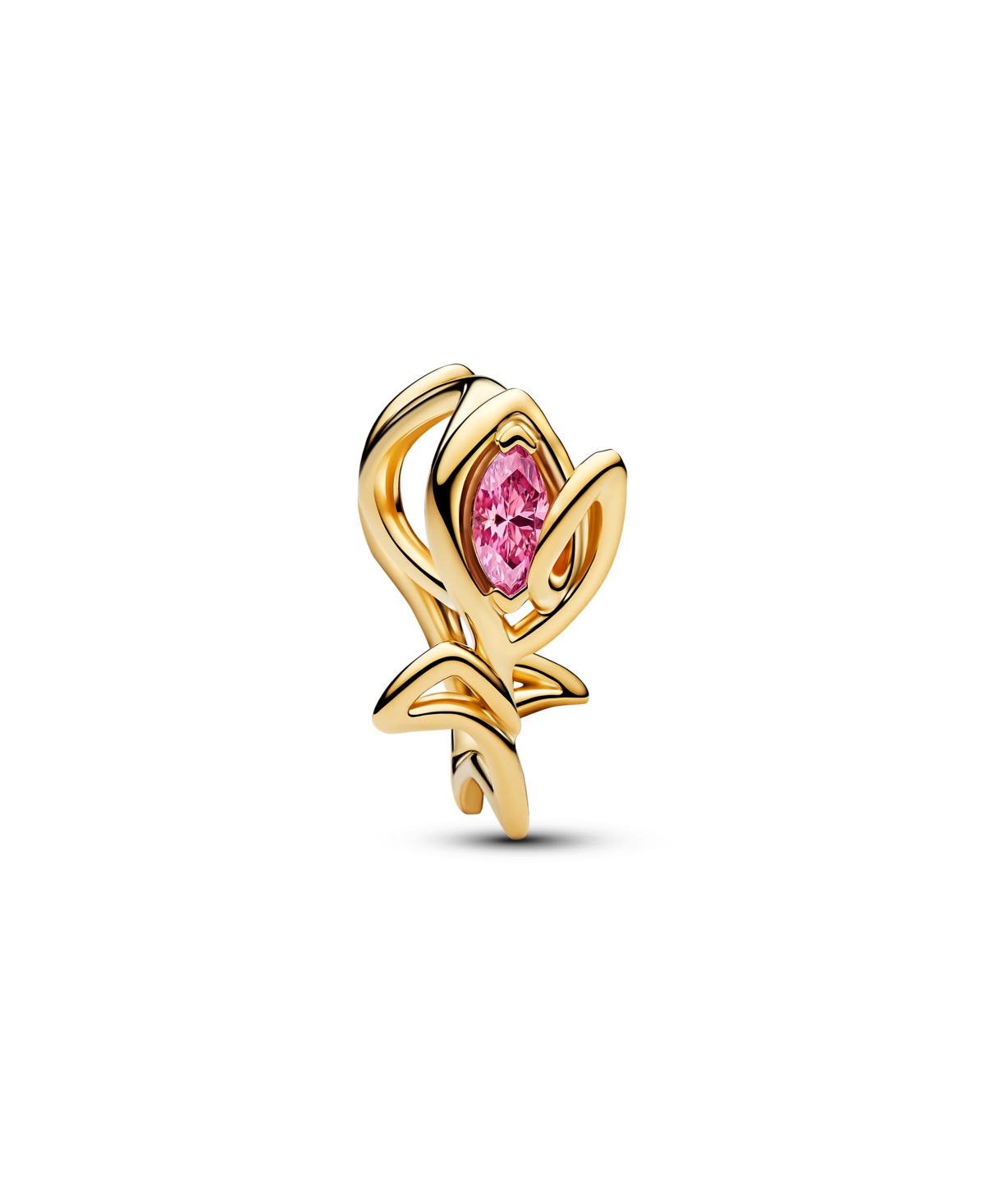 Click here for Pandora Tulip Openwork Charm - Gold Plated prices