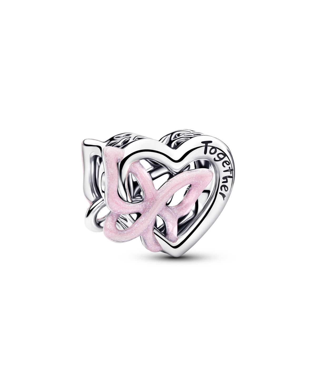 Click here for Pandora Entwined Heart Butterfly Charm - Sterling... prices