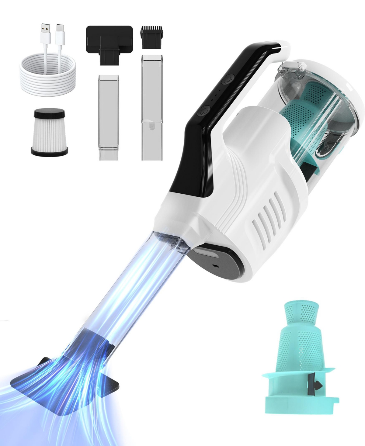 Click here for Sugift 8KPa Cordless Handheld Vacuum Cleaner with... prices