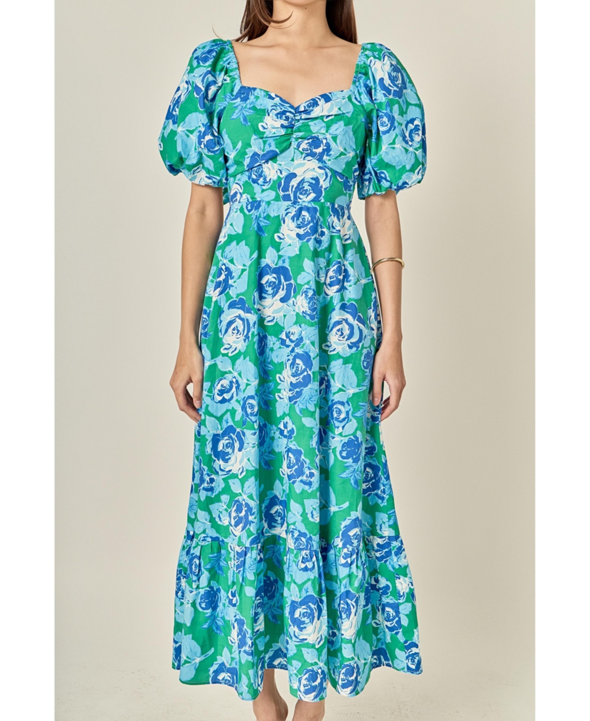 Click here for English Factory Womens Tie Back Maxi Dress - Blue... prices