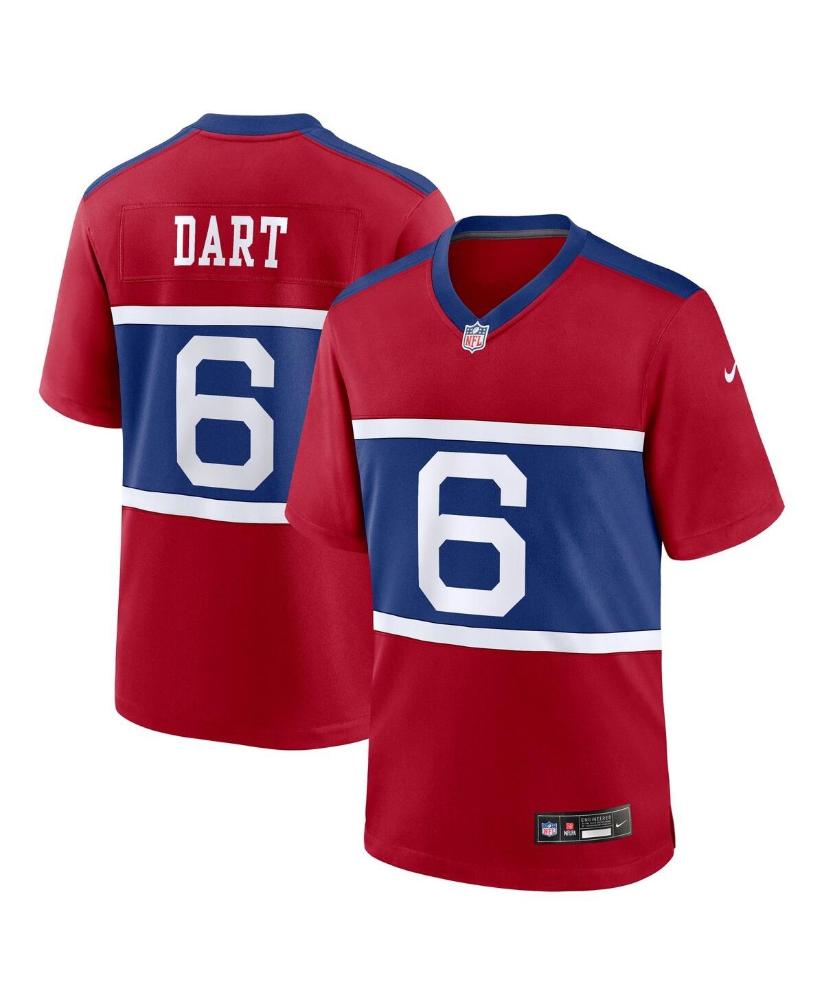 Click here for Nike Mens Jaxson Dart Red New York Giants Alternat... prices