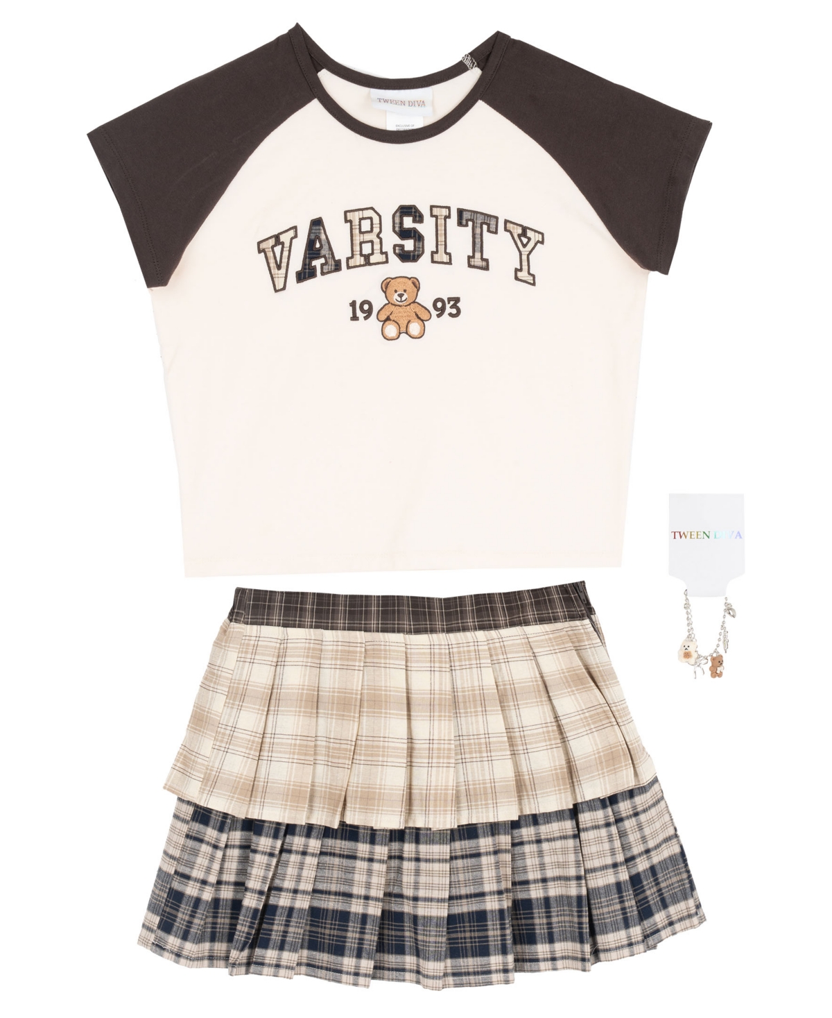 Click here for Tween Diva Girls 7-16 Graphic Raglan T-Shirt  Mixe... prices
