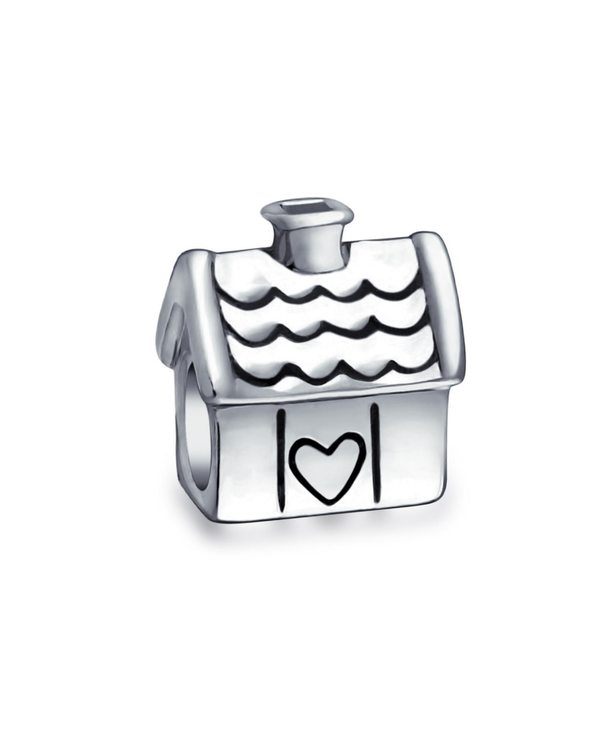 Click here for Bling Jewelry Home Sweet House Charm Bead Oxidized... prices