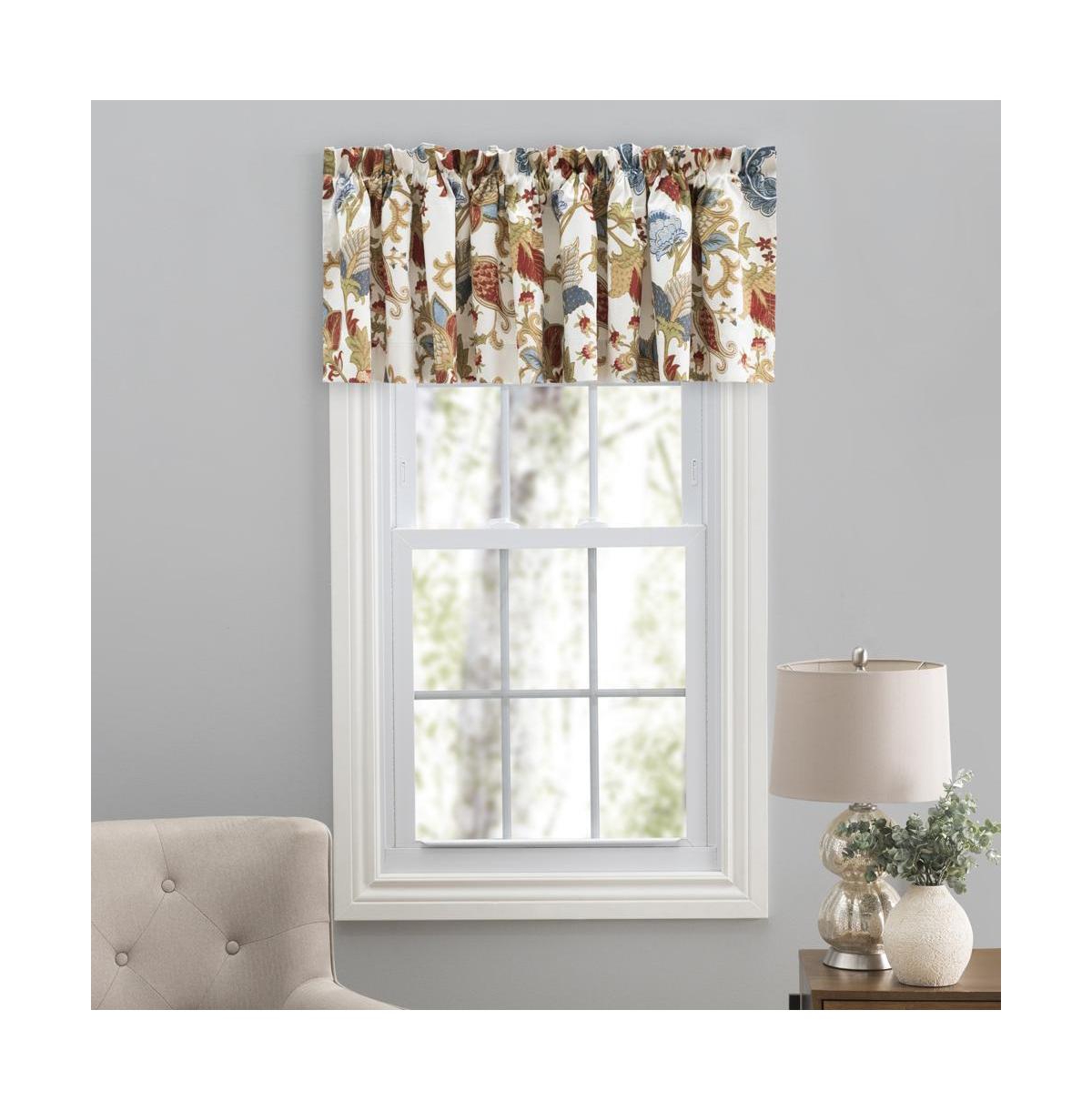 Click here for Ellis Curtain Lined Jacquard Rod Pocket Window Val... prices
