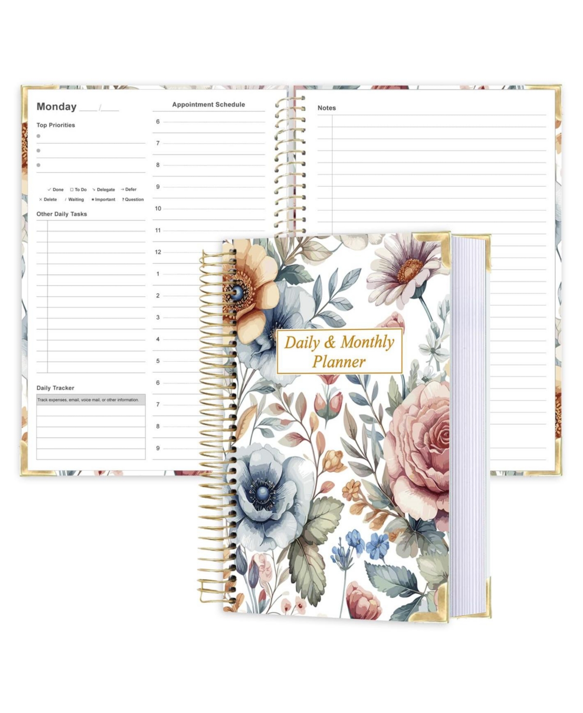 Click here for Gnuadz Undated Daily Monthly Planner Spiral Bound... prices